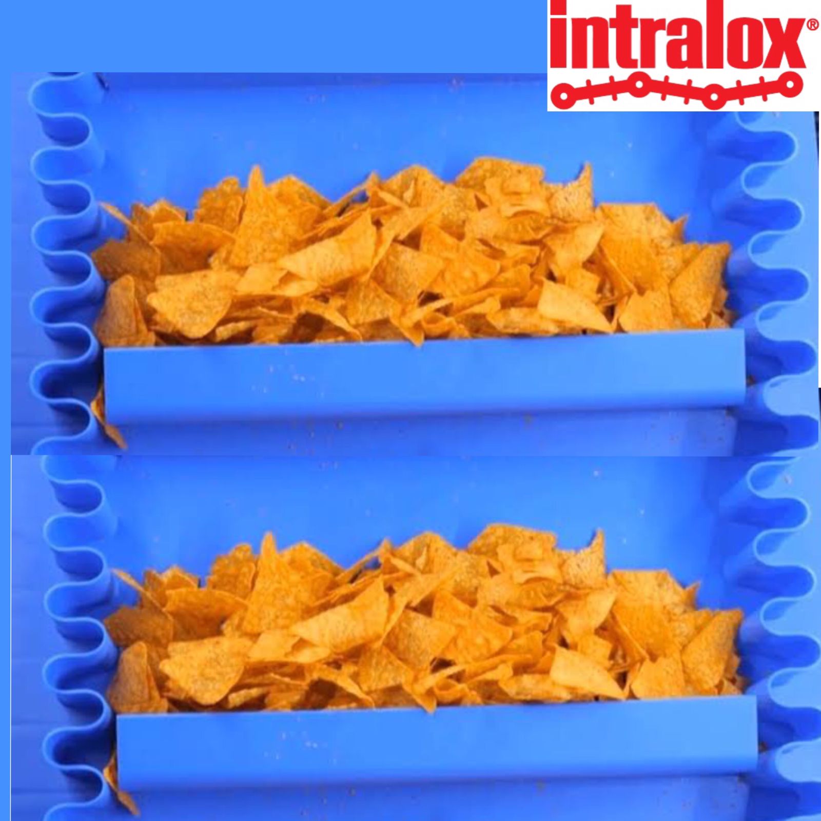 BANDA PARA TRANSPORTE INCLINADO -INTRALOX – conbeltgroup